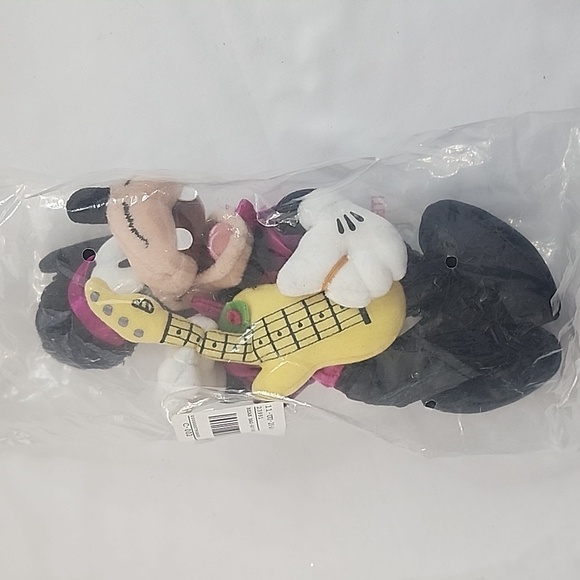 Disney | Toys | Nwt Vintage Disney 6s Guitar Goofy Beanie Plush | Poshmark